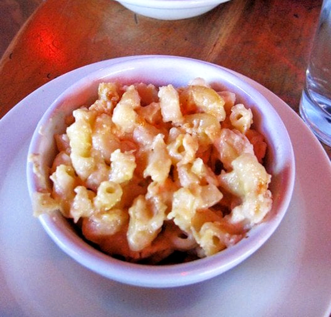 Mac and cheese that doesn't just comfort—it embraces. This creamy bowl of nostalgia makes you wonder why you'd ever eat anything else.