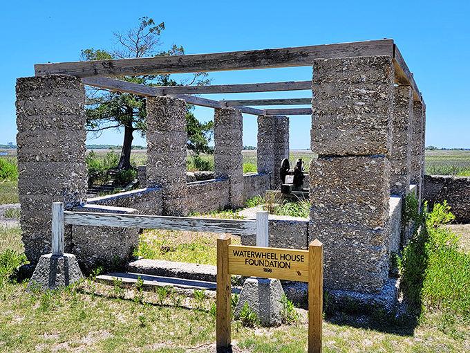 Not just a mansion—an entire self-sufficient world. This waterwheel house foundation once powered the luxurious lifestyle of America's industrial elite.