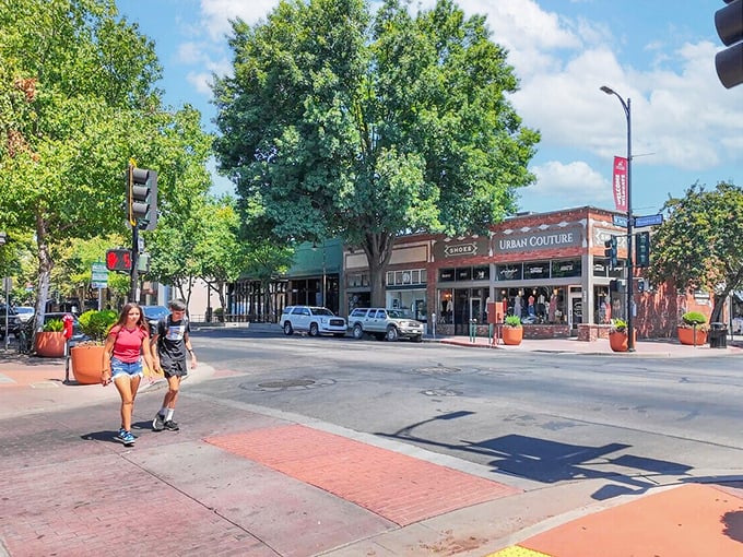 Chico's tree-canopied downtown balances college town energy with retirement-friendly tranquility beautifully.