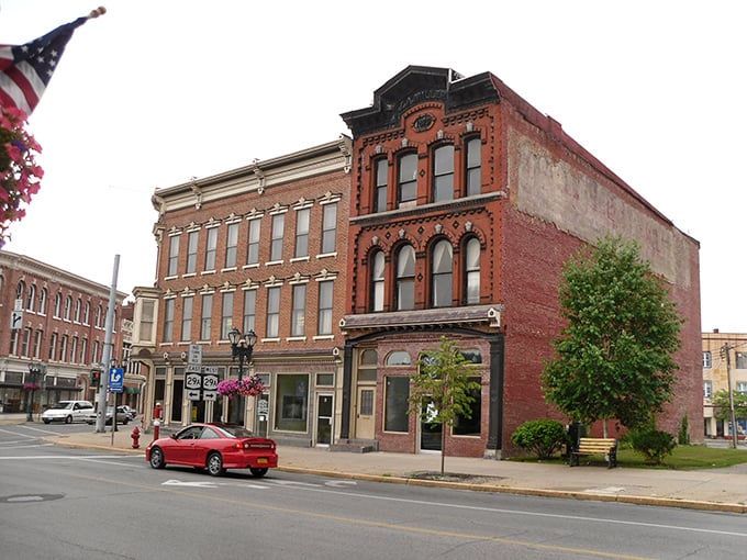 Gloversville's charming main street captures that perfect balance of historic preservation and everyday small-town life.