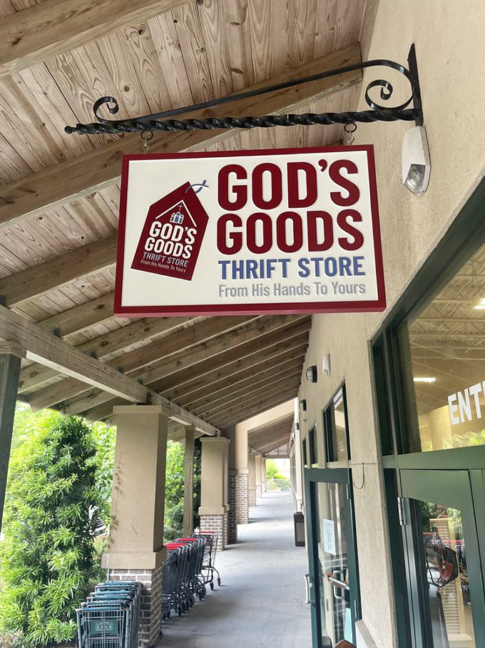 "From His Hands To Yours" promises divine intervention for your decorating dilemmas—heavenly finds without hellish prices.