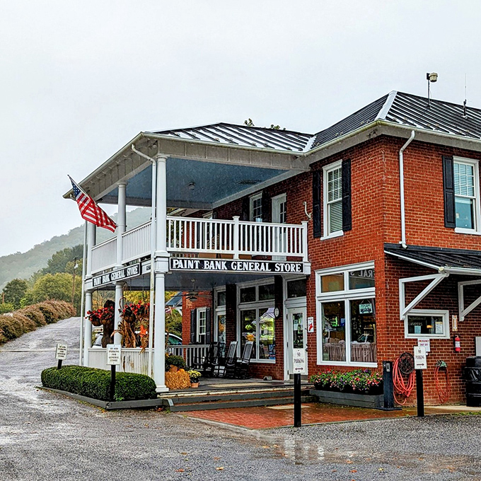 The Paint Bank General Store houses a steak lover's paradise. Rural Virginia's answer to the big-city steakhouse—with better views!