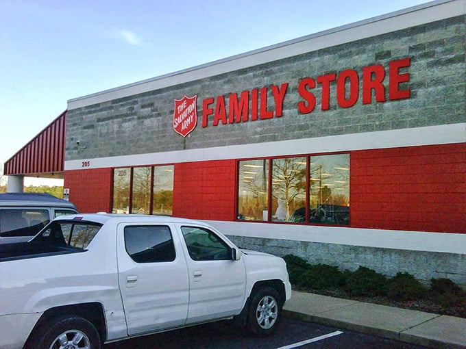 The Salvation Army's red shield logo represents more than thrift shopping - it's hope and community wrapped in affordable packages.