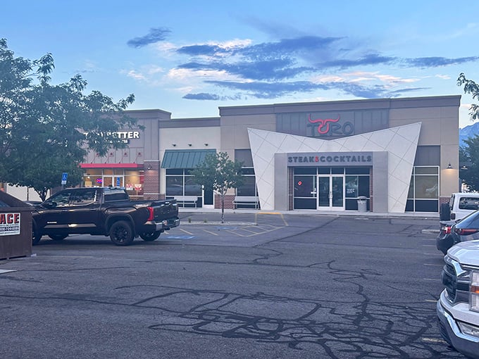 Toro's modern storefront doesn't shout—it confidently states: "We know steak." The bull logo isn't kidding around, and neither is the kitchen.