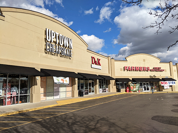 Uptown Cheapskate brings boutique vibes to the thrift world – no musty smells or fluorescent lighting here!