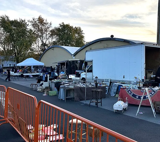 As dusk falls, the real treasure hunting begins at Wheaton's unique nighttime market adventure.
