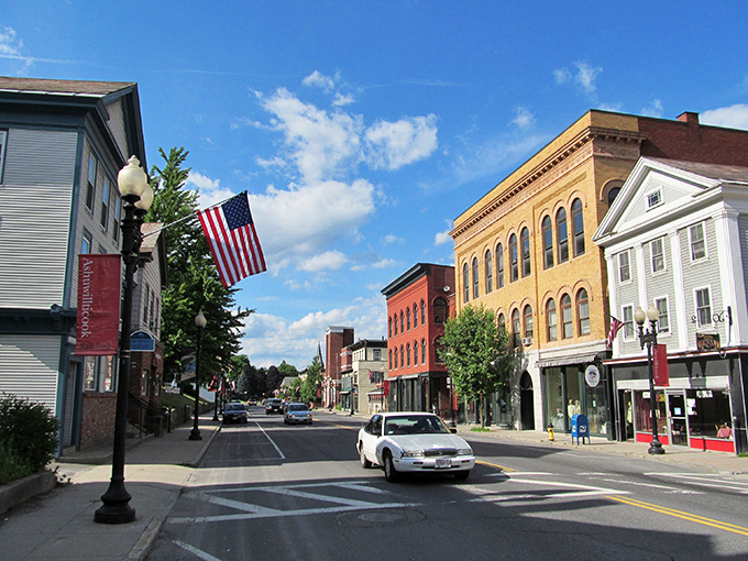 Adams' colorful historic buildings create a Norman Rockwell-worthy downtown where your Social Security check stretches surprisingly far.