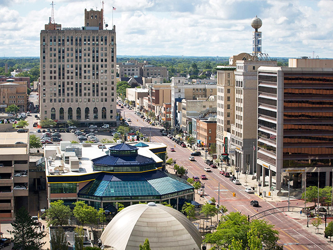 Downtown Flint offers surprising affordability with impressive architecture – proving comebacks can be both beautiful and budget-friendly!