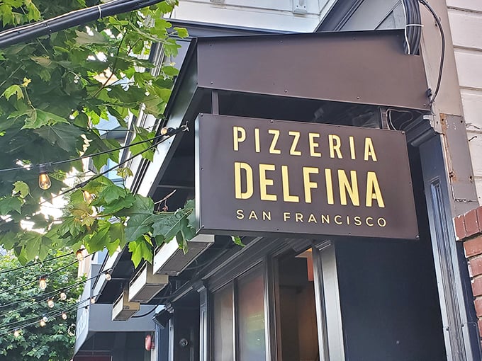 San Francisco's Mission District holds this pizza gem where simplicity and perfection share a quiet conversation.