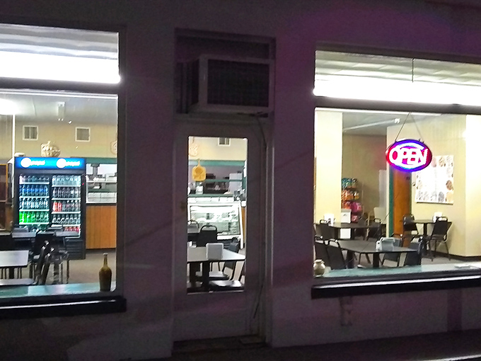 Through those simple windows, pizza magic happens. Scicchitano's proves great pizza doesn't need fancy surroundings to shine.