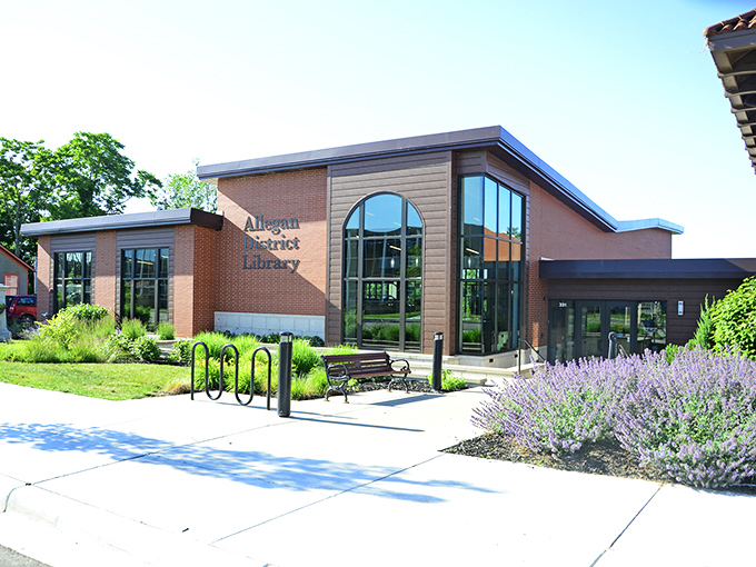 The Allegan District Library proves small towns can have big ideas – this modern facility would make any bibliophile consider relocating to zip code 49010.