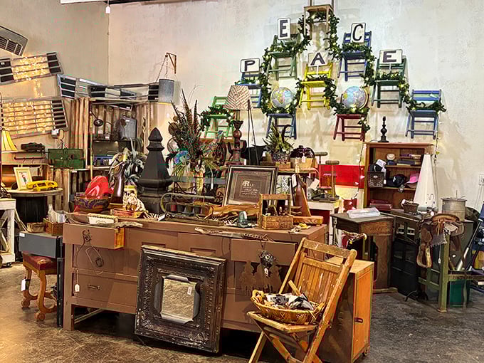 Not just furniture—time machines disguised as antiques. That desk probably witnessed the drafting of passive-aggressive notes long before email existed.