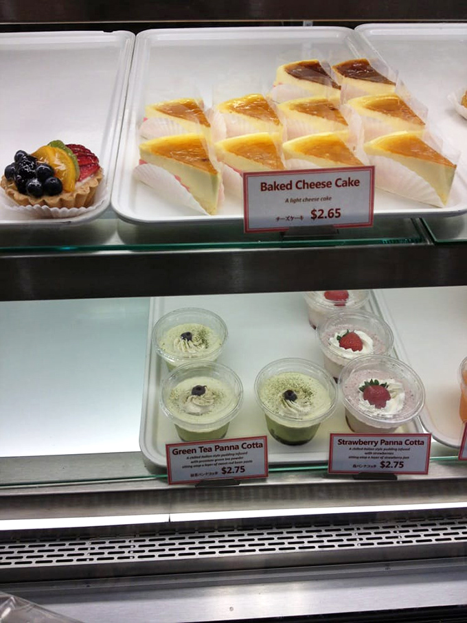 Behold the baked cheesecake lineup—Japan's answer to "How do we improve perfection?" Light, jiggly, and somehow both substantial and ethereal at once.