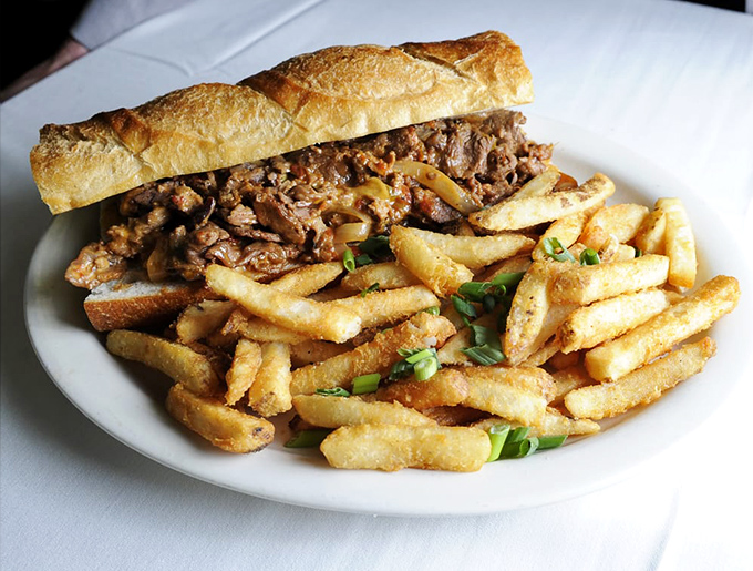 This cheesesteak doesn't need Philadelphia's approval – the tender meat and golden fries make Delaware Water Gap their rightful home.