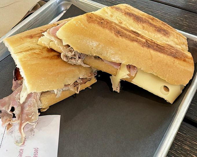 The Cuban sandwich at La Segunda isn't trying to reinvent the wheel – it's just perfecting it, one perfectly pressed, cheese-pulling masterpiece at a time.