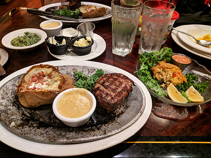 Steak and loaded potato—the Fred Astaire and Ginger Rogers of dinner pairings. Still dancing beautifully after all these years.