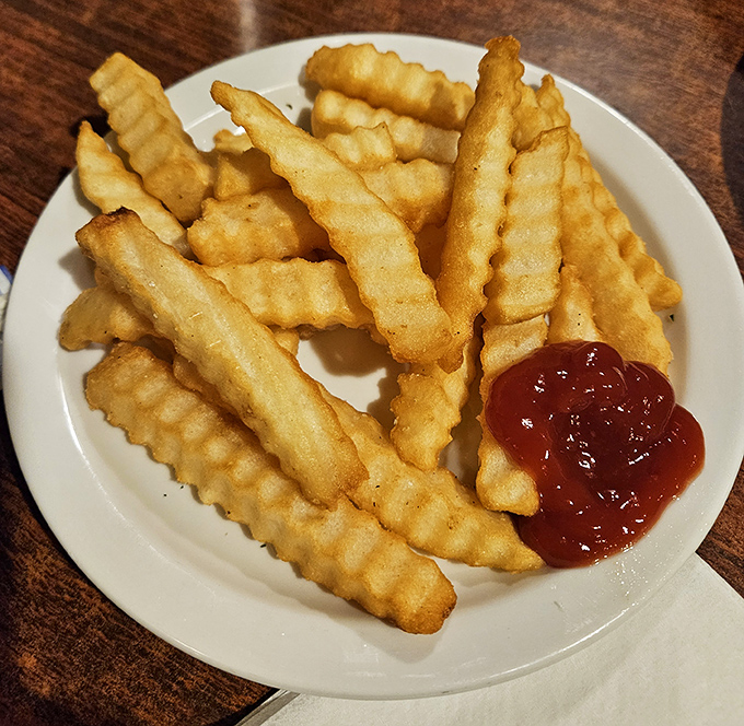 These aren't just french fries—they're crispy, golden happiness sticks that make you forget counting carbs was ever a thing.