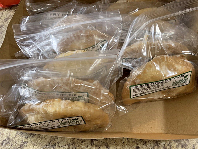 These hand-held fried pies are like time machines to your grandmother's kitchen, with flaky crusts barely containing their fruit fillings—the perfect road trip companion.