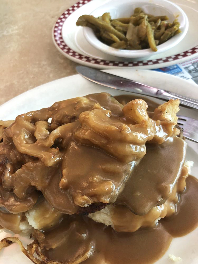 Meatloaf and mashed potatoes – the comfort food equivalent of a warm hug from someone who really means it.