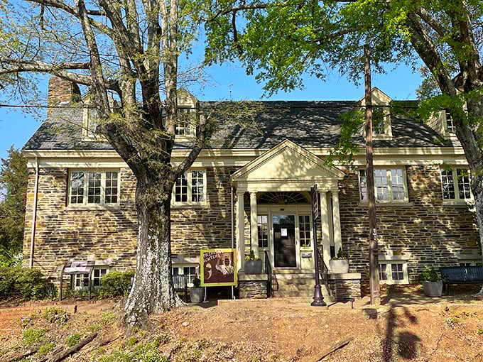 The Orange County Historical Museum doesn't just preserve history – it celebrates it in a building that looks like it belongs on a college campus.