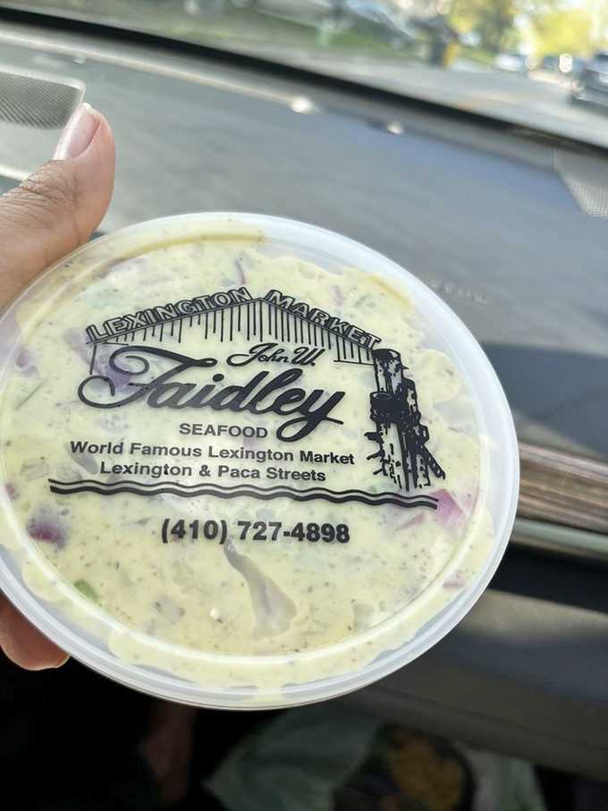 That's not just potato salad – that's a container of creamy, homestyle comfort that's been perfecting its recipe while trends came and went.