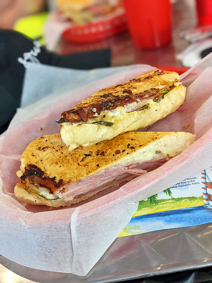 Behold sandwich perfection—where crispy bread, melty cheese, and perfectly layered meats create what architects would call "impeccable structural integrity."