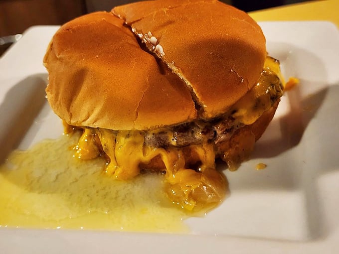 The Regular Cheeseburger proves that simplicity can be revolutionary. That puddle of butter isn't excess—it's liquid gold for your fries.