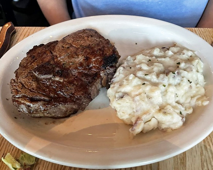 This ribeye and potato casserole combo isn't just dinner – it's therapy on a plate after a long day of vacation activities.