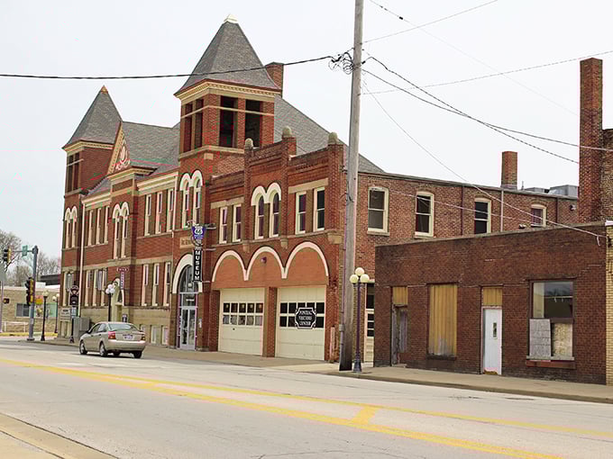 The former fire station now houses the Route 66 Museum, where yesterday's gas stations and diners are today's nostalgia—and somehow more appealing than ever.