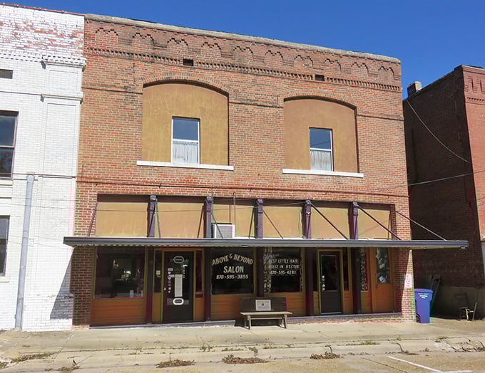 This charming brick building houses the kind of local businesses where they remember your name and probably your grandmother's maiden name too.