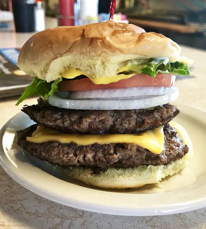 The double cheeseburger that makes you question why anyone needed to "reinvent" the hamburger. Simple perfection on a plate.