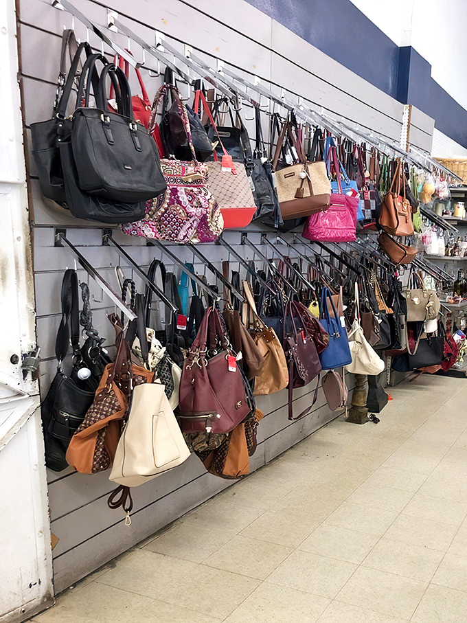Handbag heaven! Designer dreams hang within reach of everyday budgets—like a fashion fantasy with sensible price tags.