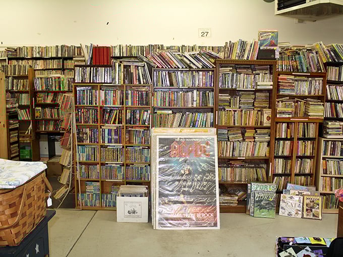 A bibliophile's dream or a librarian's nightmare? Either way, these shelves hold stories beyond what's printed on their pages.