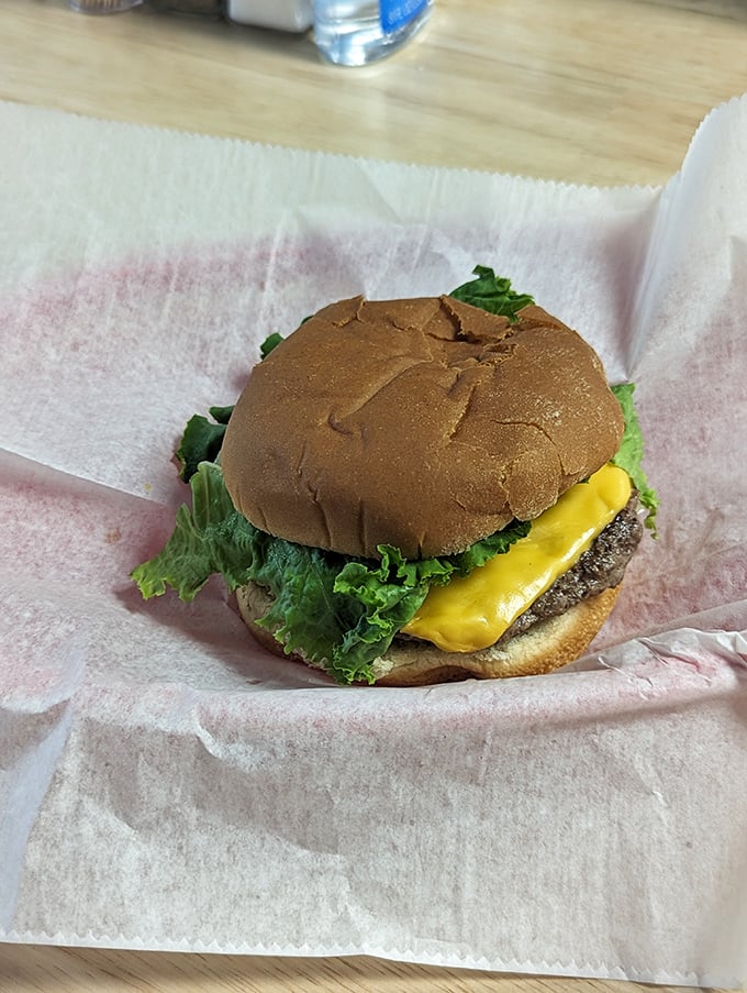 A proper cheeseburger doesn't need fancy aioli or artisanal buns—just fresh ingredients and the confidence to let them shine.