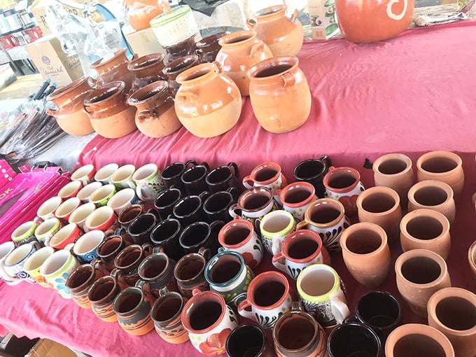 Clay vessels that whisper of generations of craftsmanship—each mug and pot carries the fingerprints of tradition and the promise of morning coffee.