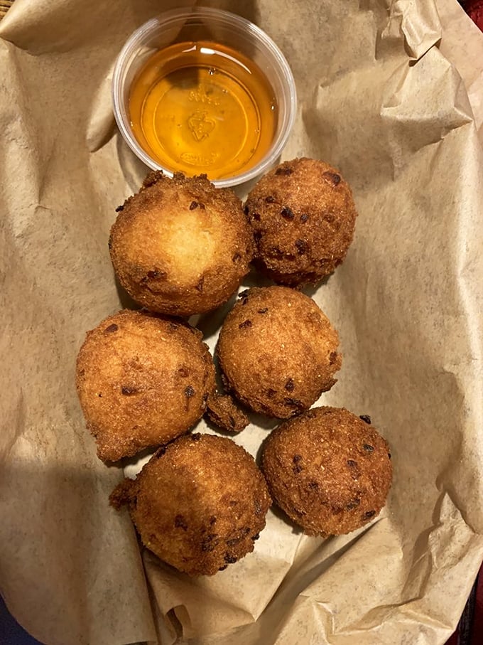 These hush puppies are little golden orbs of Southern comfort that'll have you questioning your carb restrictions.