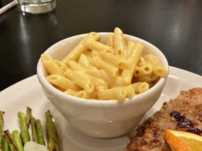 Pasta perfection that strikes the ideal balance between cheesy indulgence and still being able to button your pants afterward—barely.