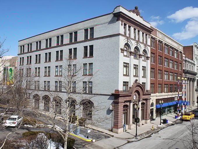 Altoona's historic downtown streets invite you to slow down and look up – architectural details from another era await your discovery.