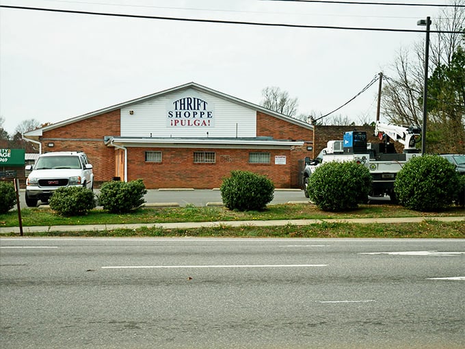 The Durham Rescue Mission's brick building houses both incredible finds and the heartwarming mission of helping neighbors.