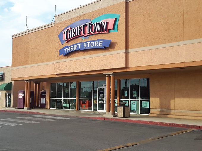 Thrift Town (San Antonio): "Nestled in a strip mall like Clark Kent in a business suit – unassuming until you discover its super powers."