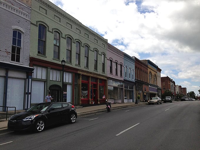 The colorful storefronts of Princeton offer small-town shopping without big-city prices - a visual feast that won't feast on your wallet.