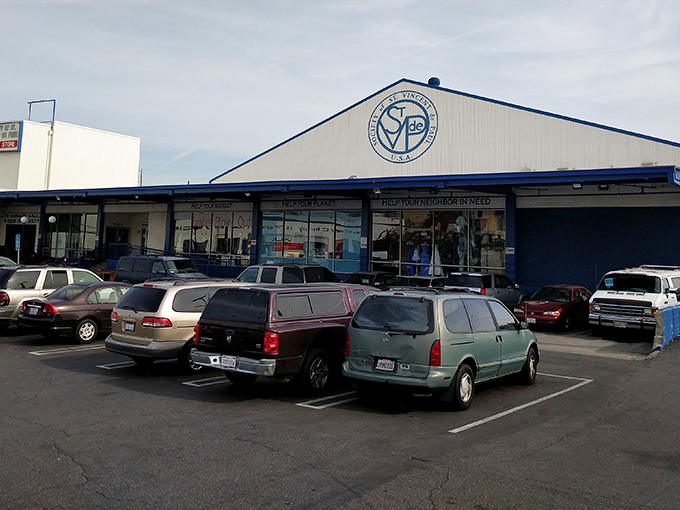 St. Vincent's massive thrift operation proves that doing good and finding great deals can happen under one roof.
