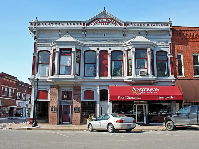 This brick municipal building in Taylorville has probably seen more town gossip and local politics than a season of "Parks and Recreation."