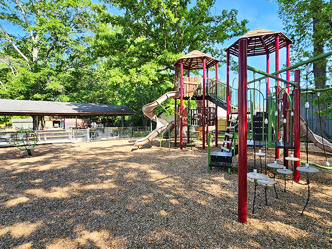 This charming downtown strip shows that Winterville keeps its businesses close and its community spirit even closer.