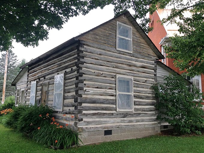 This preserved log cabin isn't playing pioneer dress-up – it's Antigo's first house, standing stoically as if to say, "You should have seen this place before sidewalks."