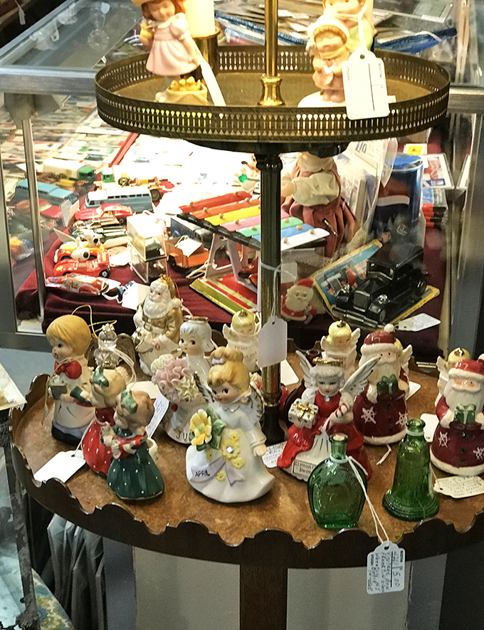These vintage figurines aren't just collecting dust—they're collecting stories. Each porcelain face holds secrets of mantels and curio cabinets past.