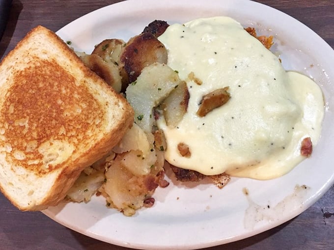 This chicken fried steak with potatoes and Texas toast isn't just comfort food—it's a warm hug from your grandmother, if she could cook like a champion.