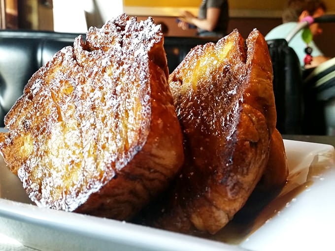 Golden, crispy French toast dusted with powdered sugar—the breakfast equivalent of finding money in your winter coat pocket. Simple, surprising, and utterly satisfying.