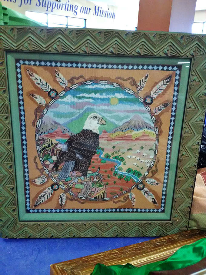 Not just a framed eagle, but a conversation piece with wings spread wide enough to carry your décor from ordinary to fascinatingly eclectic.