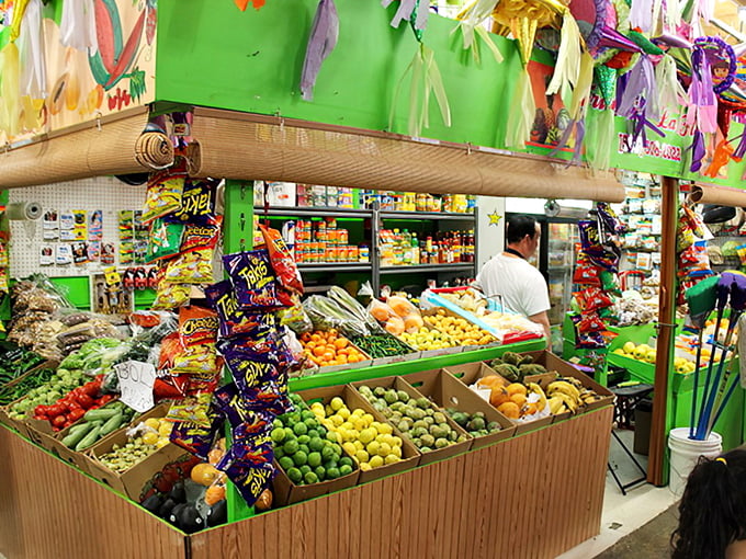 A produce paradise where limes, avocados, and chiles stand ready to transform tonight's dinner from "meh" to "más, por favor!"